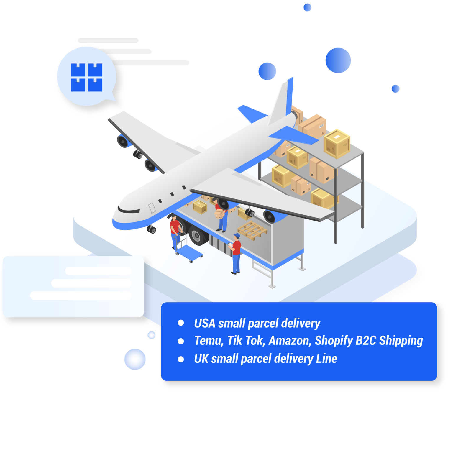 LiuMai Small Parcel Delivery, Small parcel Smart and cheaper solutions